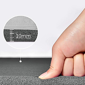 LFS Large Yoga Mat - 72"x 31.5" x 2/5 inch, Extra Wide and Extra Thick Non Slip Exercise & Fitness Yoga Mat with Band and Yoga Bag ，for All Types of Yoga Outdoor Practice, Pilates & Floor Workouts