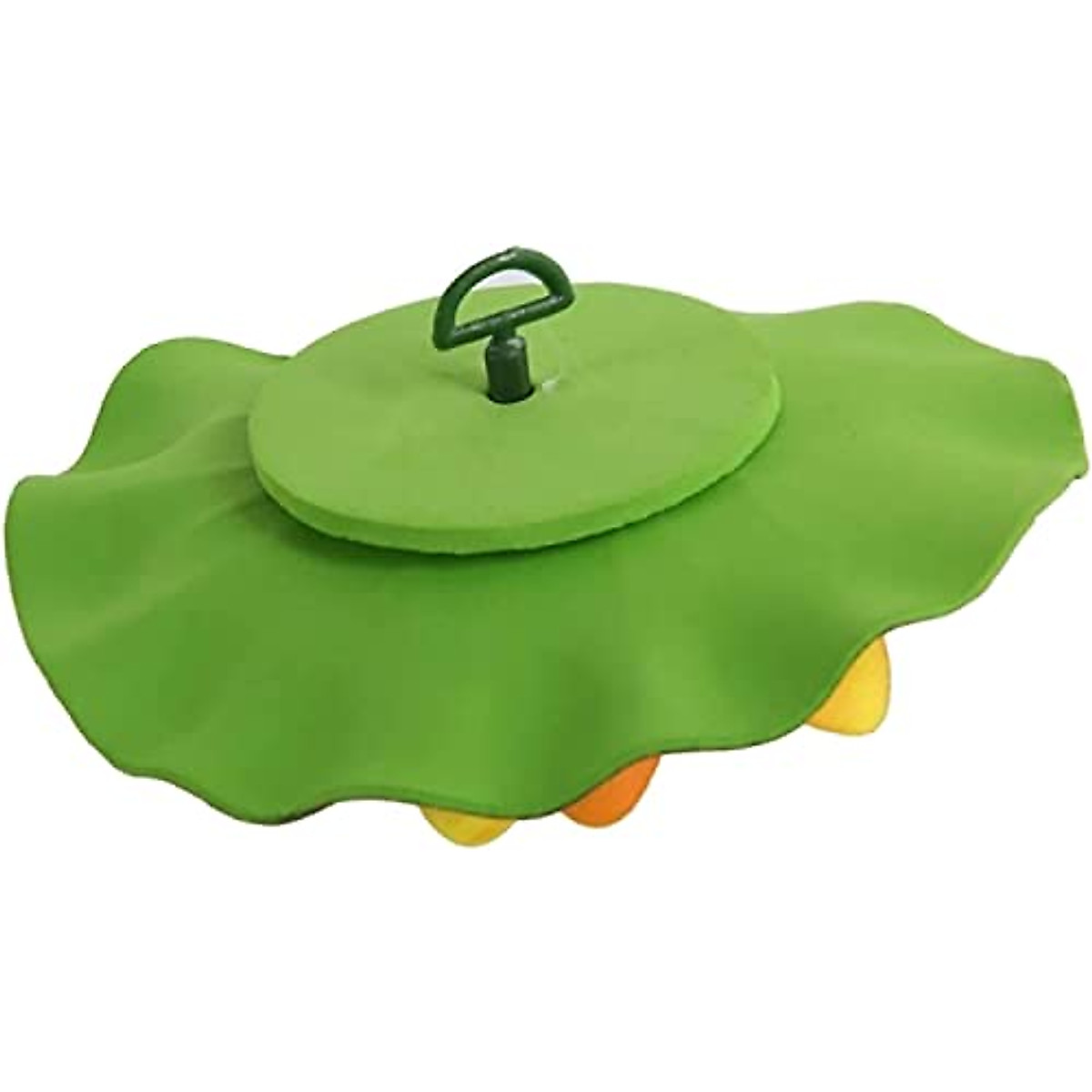 Artificial Floating Foam Lotus Flower with Water Lilys Pad Ornanments, Lifelikes Fake Lotus Flowers for Patio Pond Pool Fish Tank Aquarium Home Garden Wedding Party Special Event Decoration, 1PC