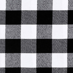 Cackleberry Home Black and White Buffalo Check Woven Fabric Kitchen Towels 18 x 28 Inches, Set of 3