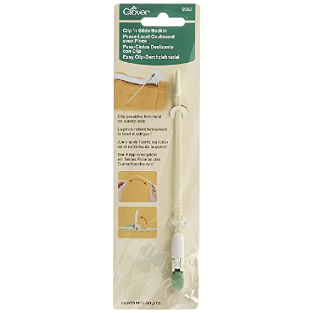 Clover Needlecrafts Clip n Glide Bodkin set, 50, Basic
