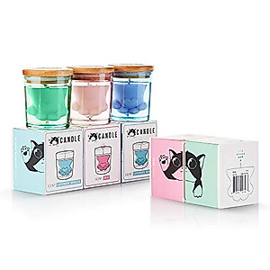 Cat Paw Sandalwood Jasmine Scented Candle - Unique and Cute for Cat Lovers
