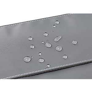 canvaslife Pattern 15 inch Canvas Waterproof Laptop Shoulder Messenger Bag for 14 inch to15.6 inch Laptop 15 Laptop Case (grey)