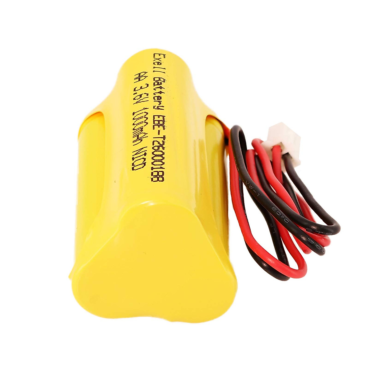 Exell 3.6V 1000mAh NiCD Emergency Light Battery Replaces LEDR-1 AA900MAH, Exitronix 10010037, Max Power B2-0031, MH468886, JYH 100715, Teig T26000188 Lowes 253799, OSA230, Unitech 6200RP