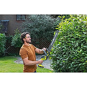 RYOBI 18V OnePlus Brushless Hedge Trimmer – Linea – 45 cm – 1 x 2.0 Ah Battery – 1 x Charger – RY18HT45A-120