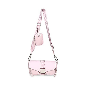 Steve Madden MOVE Utility Crossbody Bag, Light Pink