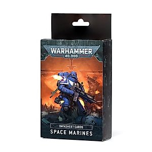 Warhammer 40K - DATASHEET Cards: Space Marines