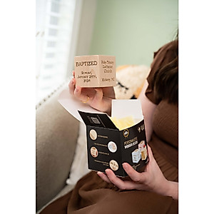 Personalized Baby Baptism/Dedication/Christening Wood Block, Choose From 3 Sizes, Baptism Gift For Boy, Girl, Baby Dedication Gifts, Unique Baptism Gifts (2.5")