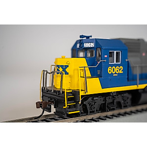 Bachmann Trains - EMD GP40 - DCC Equipped Diesel Locomotive - CSX® #6062 (Bright Future) - HO Scale
