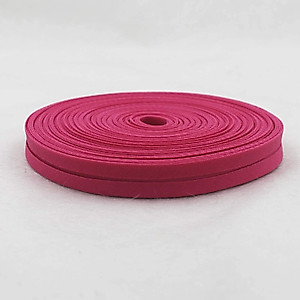 IubuFigo 12mm 1/2" Single Fold Bias Tape Bias Binding for Sewing Solid Color 100% Polyester