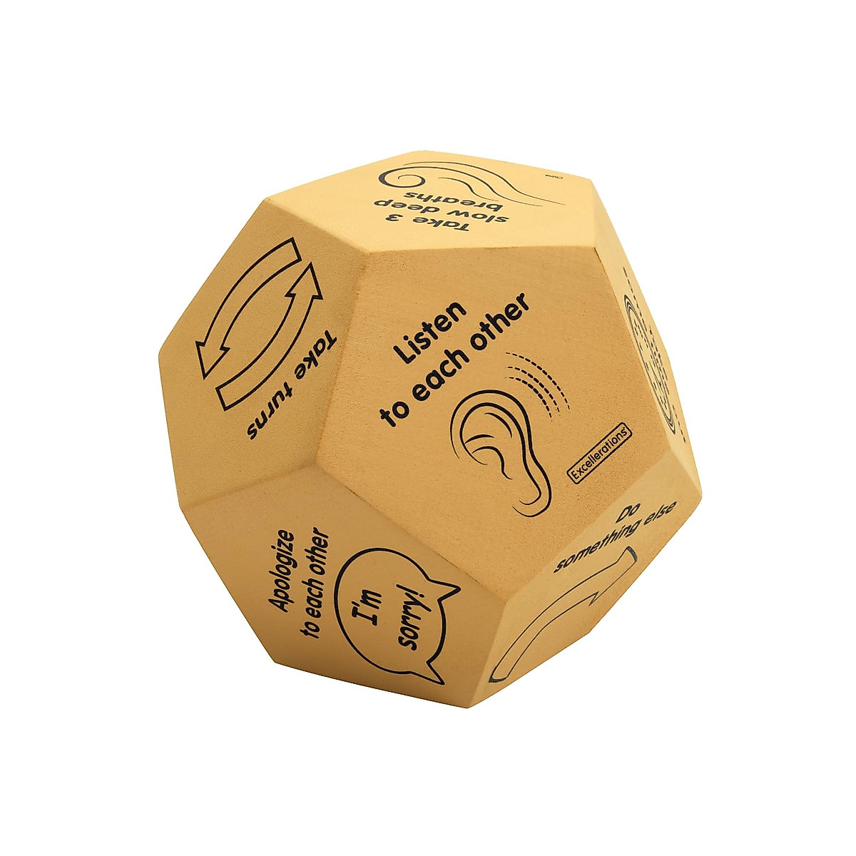 Excellerations Emotions Dice: Coping with Conflict