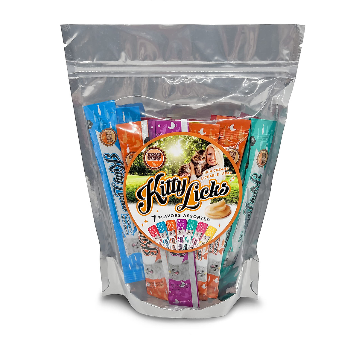 Kitty Licks Chicken and Tuna Varieties (28 tubes)