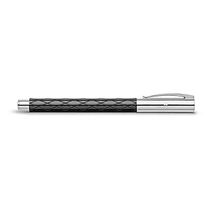 Faber-Castell Ambition Fountain Pen, Rhombus Black - Medium