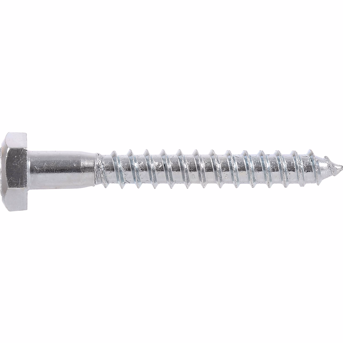 Zinc Hex Lag Screw 5/16" x 3"