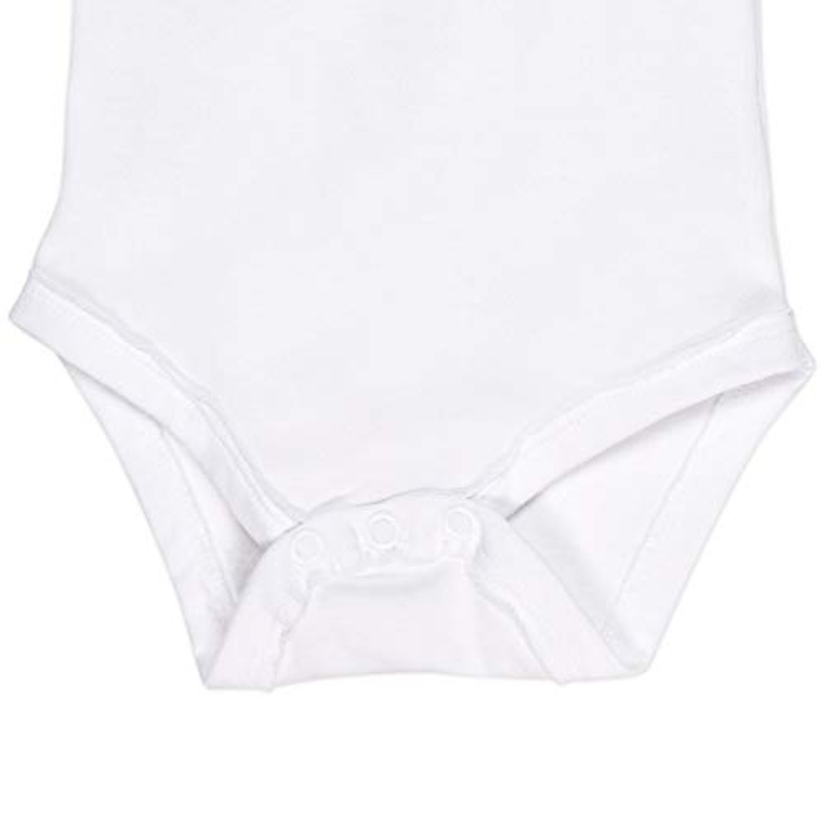 HonestBaby Baby Organic Cotton Sleeveless Bodysuit Multi-Pack, 10-Pack Bright White, 12 Months