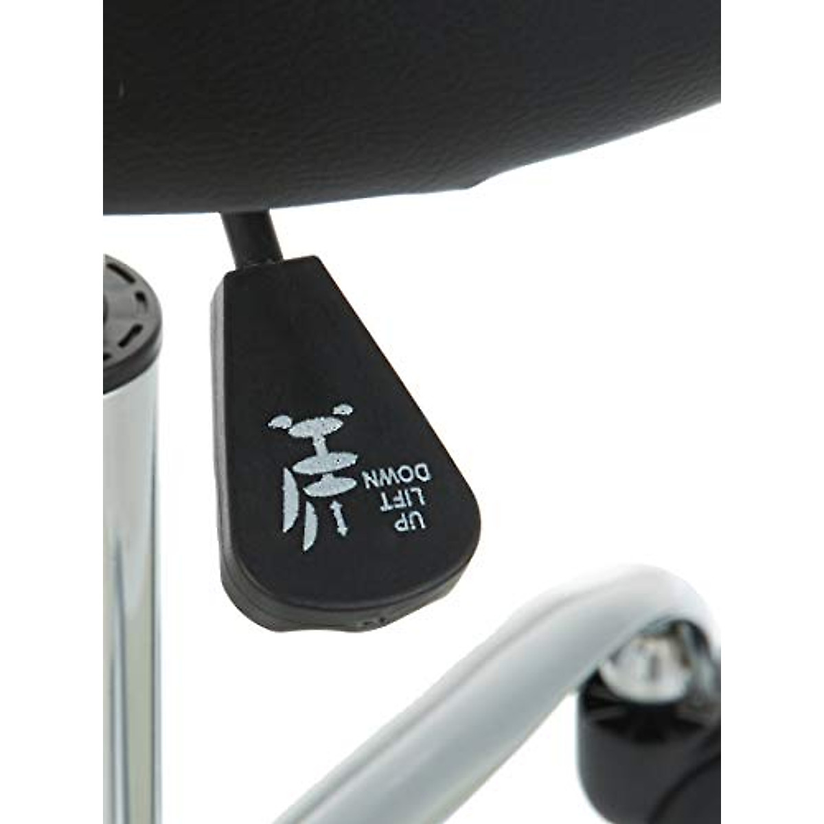 Amazon Basics Multi-Purpose Drafting Spa Bar Stool with Wheels - Black