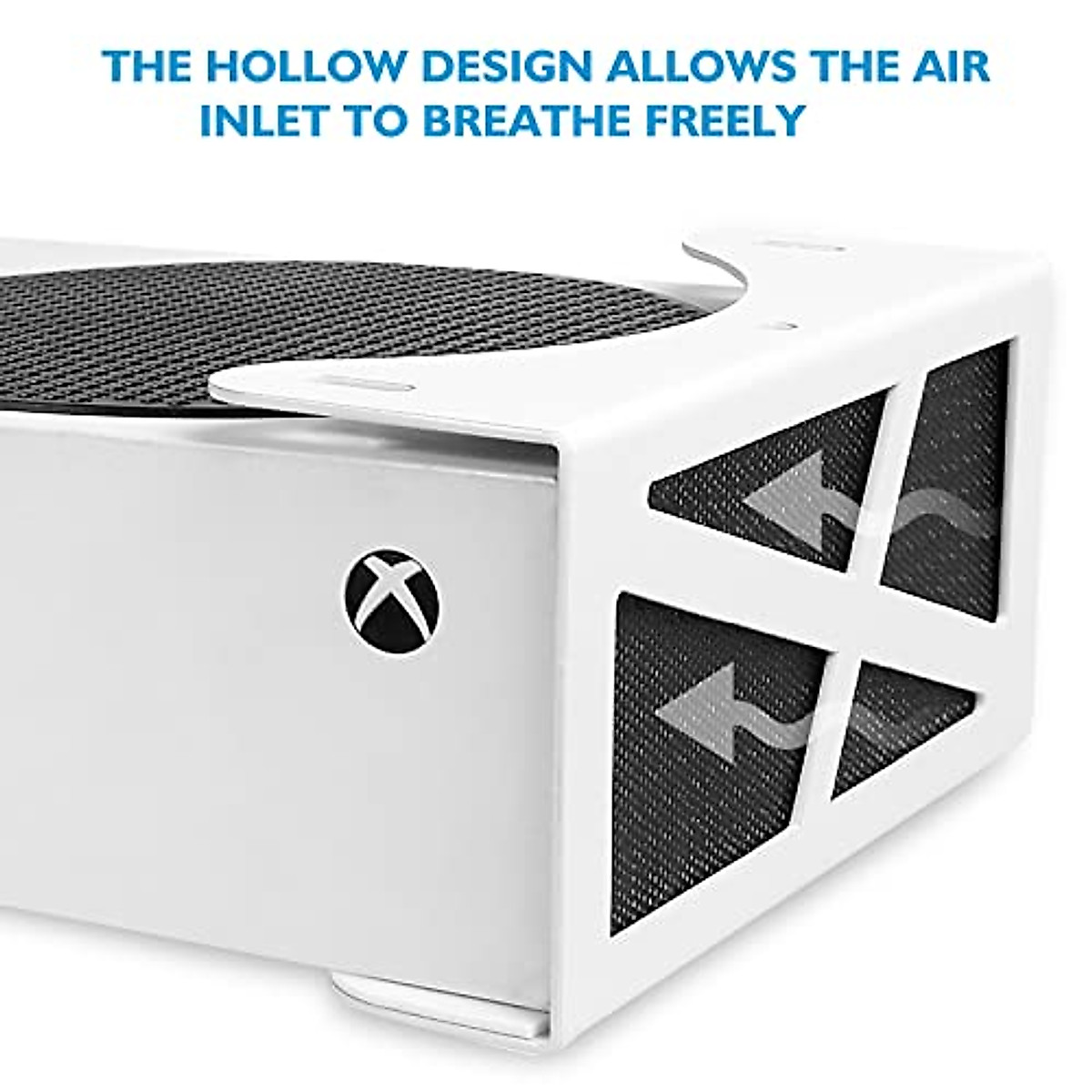 Under Desk Mount for Xbox Series S, Stealth Mount Under Desk Holder Only for Xbox Series S, Xbox Series S Accessories