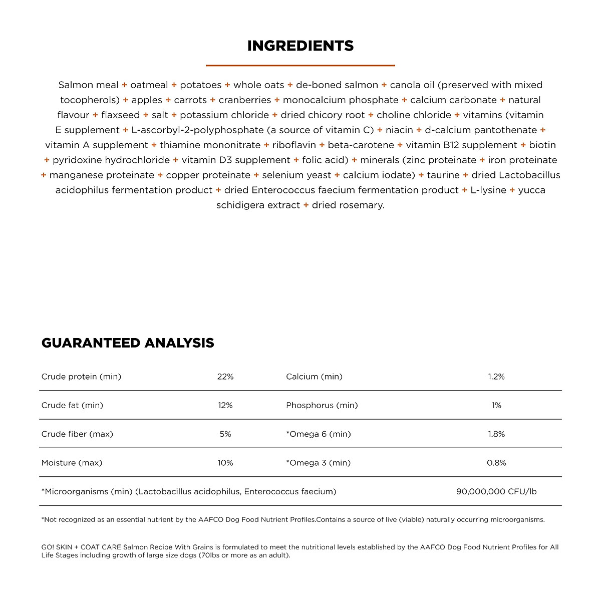 Bundle of GO! Solutions Skin + Coat Care Salmon - Dry Dog Food 12lb + GO! Solutions Skin + Coat Care Salmon - Dry Dog Food 3.5lb