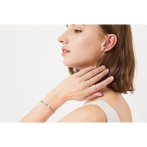 MOONMORY June Birthstone cool rings Personalized Letter Stacking Ring for Women Girls promise rings you are my sunshine - 925sterling silver you are my sunshine jewelry