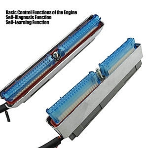 LS Gen 3 ECM Engine Programming Control Module Reader Diagnostic PCM Bench Harness w/Power Supply Fits for GM Chevy All Blue/Red & Blue/Green 1999-2007, OBD2 Port, 18 Gauge, 12 Volt