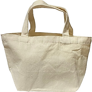 EITAI T029 Sanrio Cinnamoroll Cute Mini Tote Bag, Shopping Bag, Kitchen Reusable Grocery Bag, 12.9 in(W) × 7.4 in(L) × 5.1 in(D), White One Size