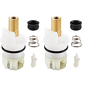 RP25513 Faucet Stem Assembly Replacement Kit For Two Handle Faucet Repair Kits, Includes RP4993 Seat and Spring（2 Pack）