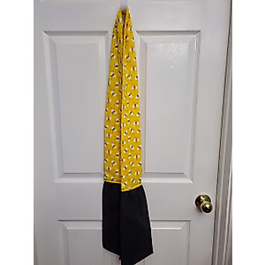 Bumble Bee Neck Towel, Yellow & Black Kitchen Boa, Neck Apron, Kitchen Neck Scarf, Kitchen Scarf, Baker’s Boa, Chef’s Towel, Cooking Towel, Grilling Towel, Gifts under $25