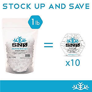 Mint Assortment KETO Xylitol Candy Chips (3-Pack) - SNØ 1.5oz Tin - Sugar-Free Candy With Only 2 Ingredients | Low Carbs, Diabetic-Friendly, Non-GMO, Vegan, GF & Kosher | Purest candy in the world!