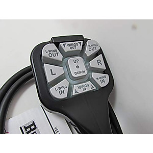 R&L SUPPLY New 9 PIN Plug Curtis V PLOW Snow PLOW Controller 1HHV SNO PRO 3000