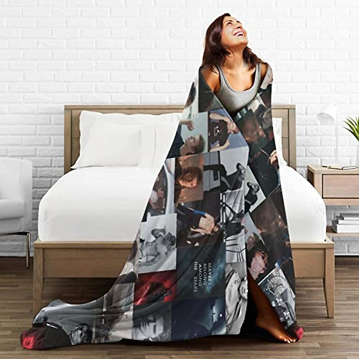 Hayden Christensen Blanket for Sofa Camping Bed Blanket Hayden Den Christensen Couch Blanket Throw for All Seasons