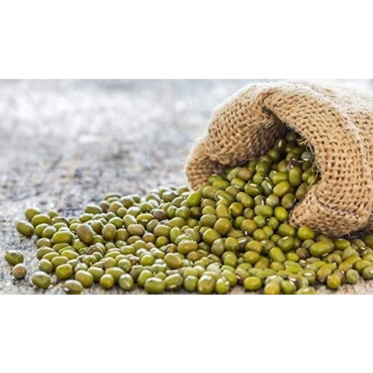 Whole dried Mung Beans Natural aka 'Green Gram' 'Maash' 'Moong' Prewashed Clean Ready to Cook non GMO