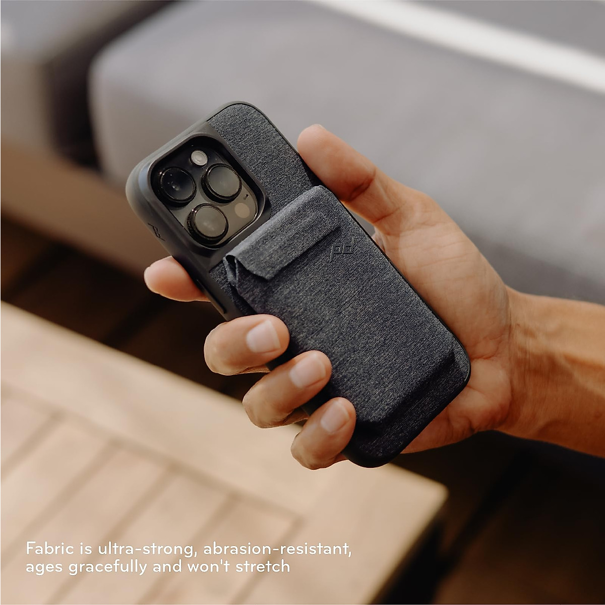 Peak Design Mobile Wallet Slim - Charcoal