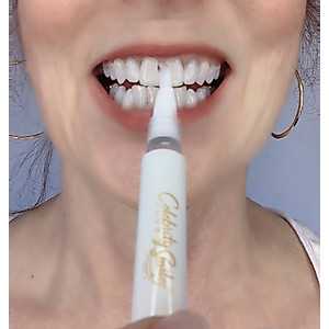 Celebrity White - Effective & Painless Teeth Whitening Pen Refills | Perfect for Sensitive Teeth | Tooth Whitening Pen | Travel-Friendly, Anytime Treatment | Easy to Use Teeth Whitening Pen1.00 Fl Oz
