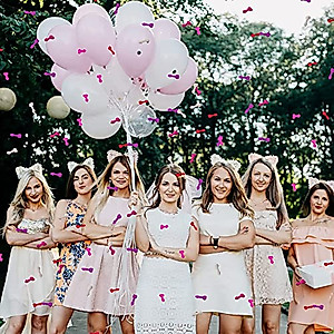 3000 Pcs Glitter Confetti Cute Sprinkle Confetti Party Confetti Table Decoration Confetti for Valentine's Day Decoration Confetti, Confetti Cannon, Celebration, Wedding , Engagement Confetti