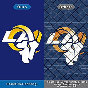 SubliPlus+ SG500 SG1000 Sublimation Ink Cartridges - Upgraded 3.03 Firmware - Compatible for SAWGRASS Virtuoso SG500 SG1000 Printers - Black*2 Cyan*2 Magenta*2 Yellow*2-8 Packs