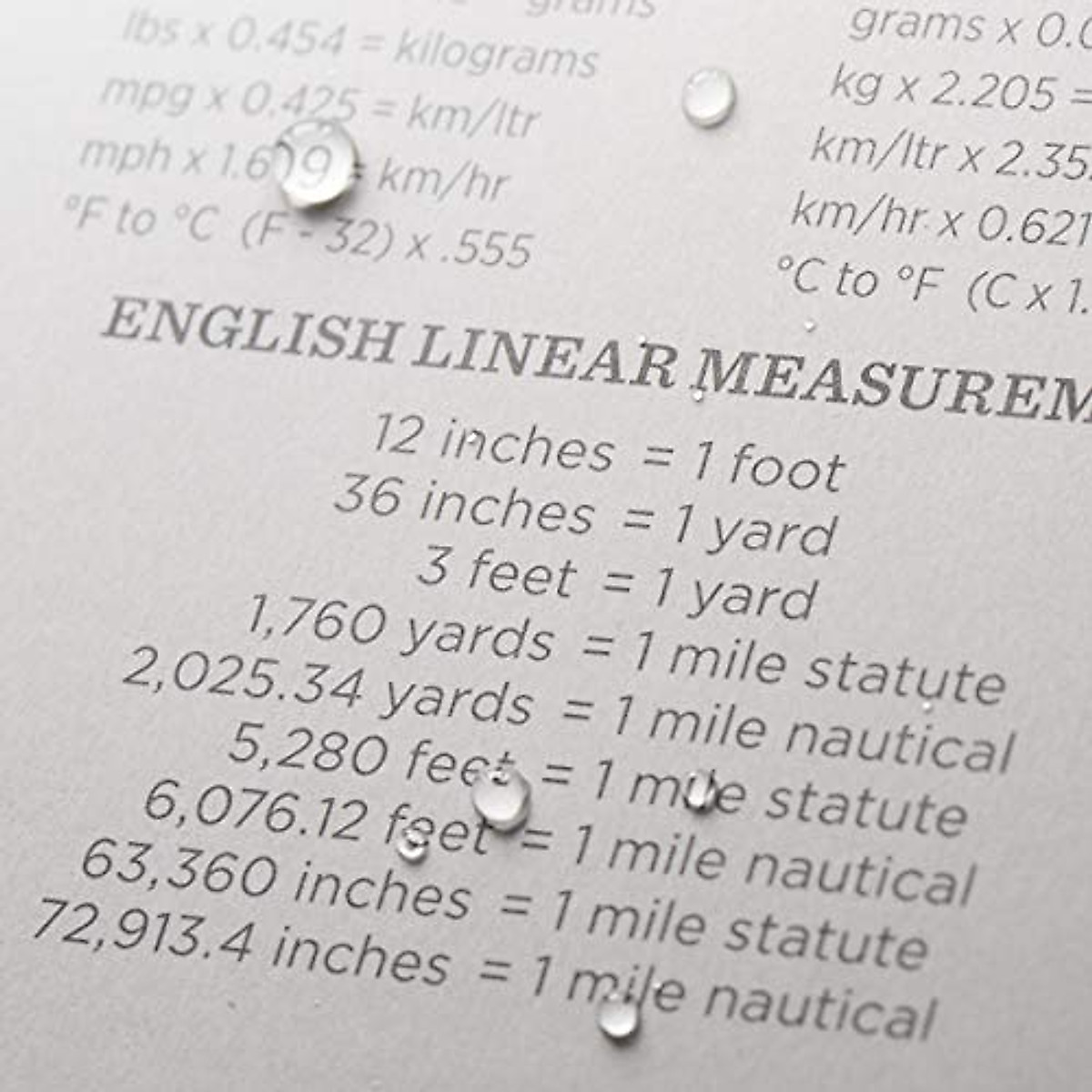 Rite In The Rain Weatherproof Legal Pad, 8.5" x 11", Gray Cover, Legal Pattern, 3 Pack (No. LP785X3), Grey