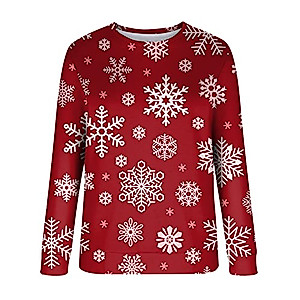 Plus Size Tops for Women Long Sleeve Blue Women's Long Sleeve V Neck Blouse Smocked Ruffle Slim Fit Casual Lantern Peplum Top Shirt