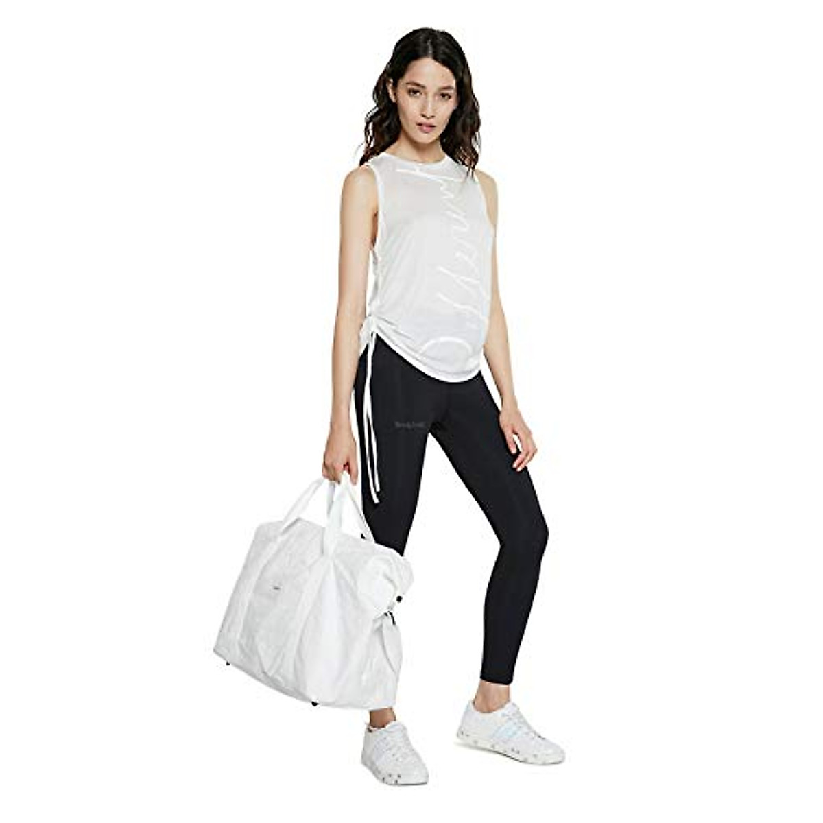 Desigual Duffle Bag Nylon Mandala Embroidery, Multicolor