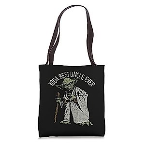 Star Wars Yoda Best Uncle Ever Tote Bag