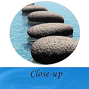 Kreative Arts - Zen Stone Canvas Wall Art Seascape Picture Prints Vertical Triptych Stretched on Wood Frame for Home and Office Decor Wall Hanging 12x20inchx3pcs