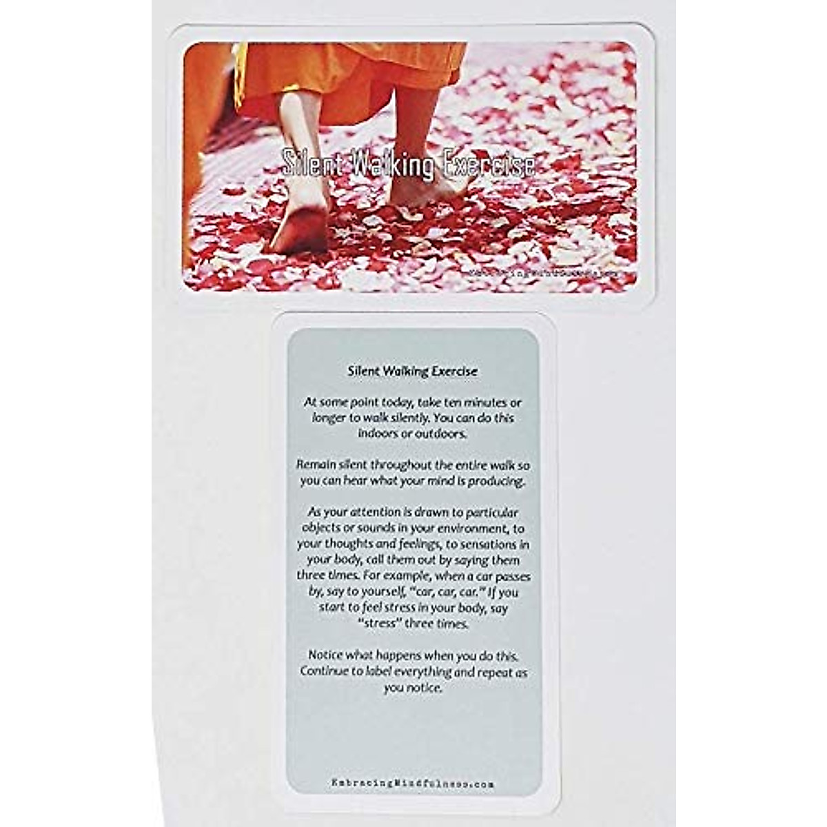 31 Day Mindfulness Challenge Cards - Take One a Day for a Month of Mindfulness