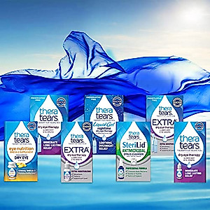 TheraTears SteriLid Eyelid Cleanser and Face Wash, for irritated eyes, 2 fl oz Spray