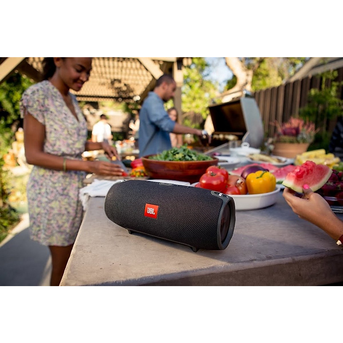 JBL Xtreme Portable Wireless Bluetooth Speaker (Black)