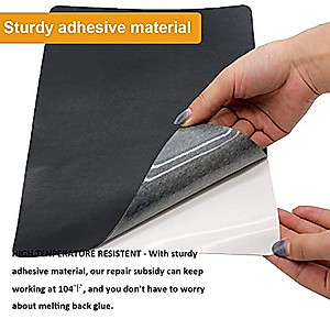 Sayopin Leather Repair Patch Kits for Furniture, Car Seats Couches and Elbow Self-Adhesive Patch Tape for Leather and Vinyl Repair, 8x11 inch Leather Sofa Repair Kits