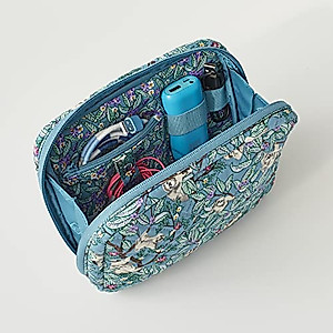 Vera Bradley Women's Cotton Cord Organizer, French Hens, One Size
