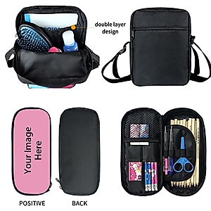 JTeena Bar-bie Backpacks for Kids, 3 Set Pink Barb Shoulders Schoolbag, Satchel and Pencil Case Set, 16" Girls School Bag Set