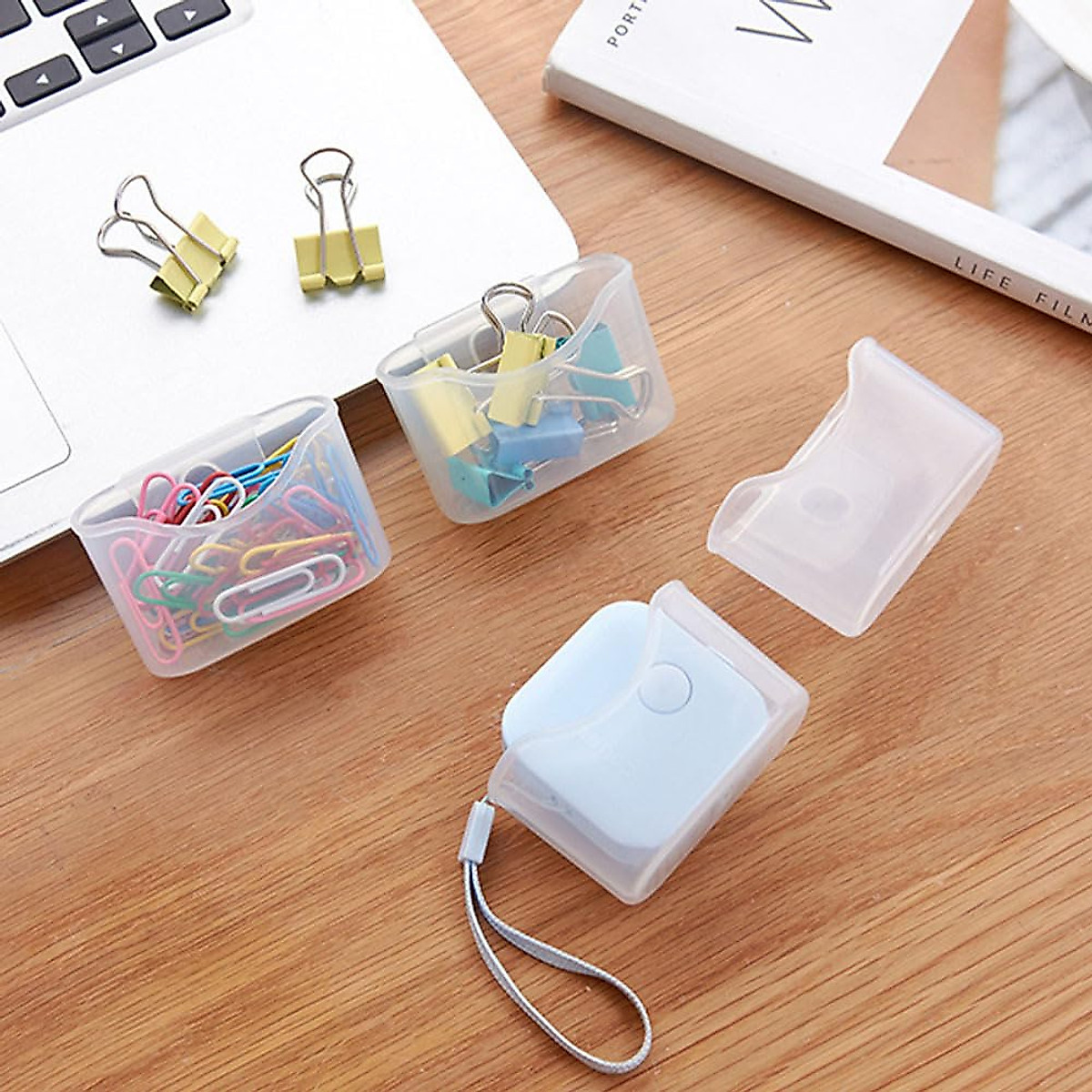 VOSAREA 4pcs Box Storage Box Refrigerator Hanging Rack Refrigerator Drawers Can Organizer for Refrigerator Fridge Drawer Organizer Fridge Storage Shelf Mini Fridge Food Box Small Pp Office