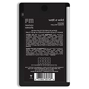 wet n wild Fantasy Makers Halloween 10 Pan Palette Hallow-Queen