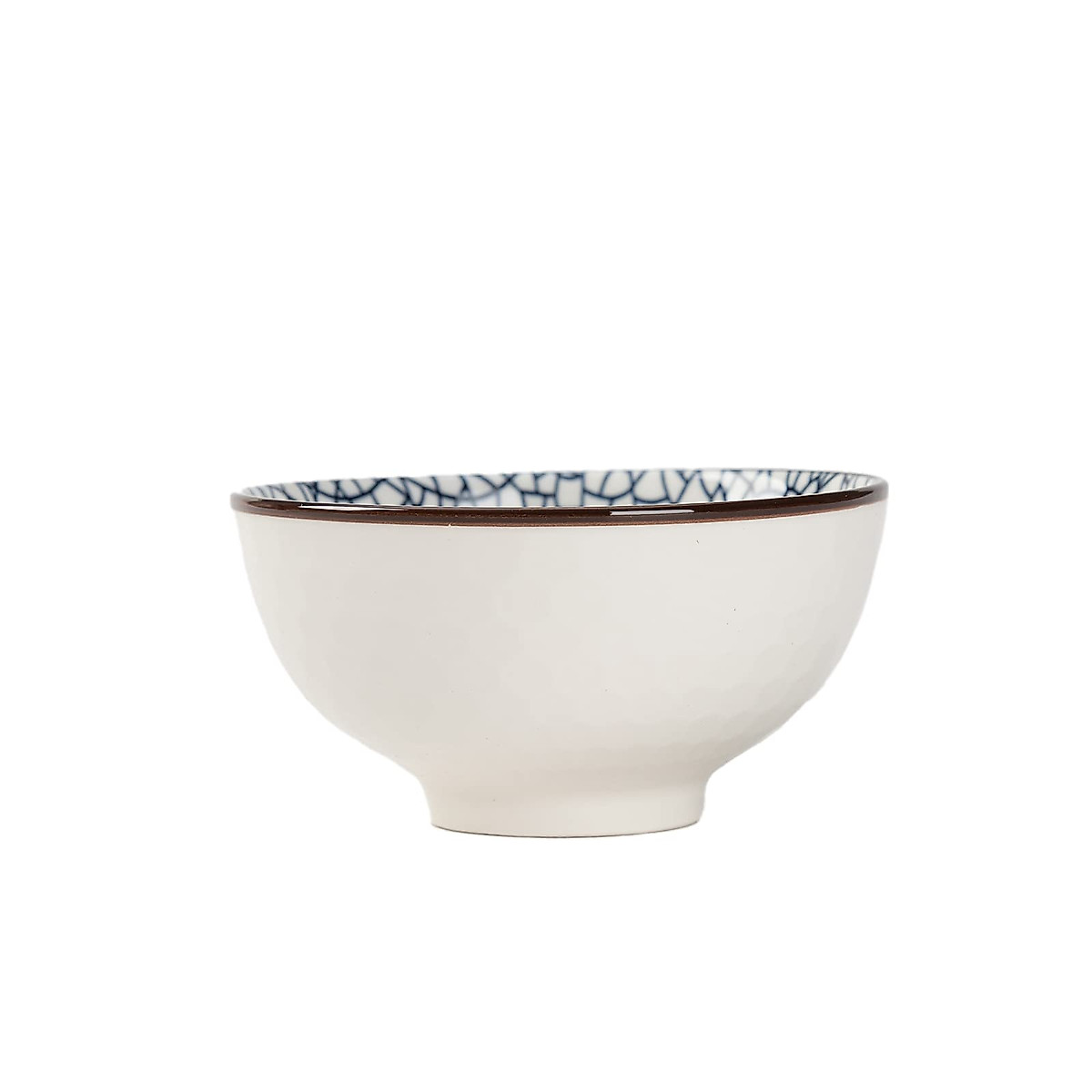 TJ Global 14-Piece Japanese Asian Cuisine Bowl Set with 4 Bowls, 4 Pairs of Chopsticks, 4 Soup Spoons and 2 Deep Plates for Serving Dinner, Rice, Soup, Dessert, Salad, Etc.