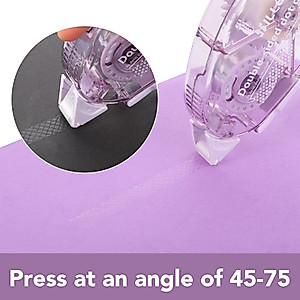 Fyguard 6 Pack Scrapbook Tape Glue Tape Runner 32Ft × 0.31In Double Sided Tape Roller Scrapbook Supplies, Glue Tape for Scrapbooking Crafts Gift Wrapping Art Projects (8MM×196Ft