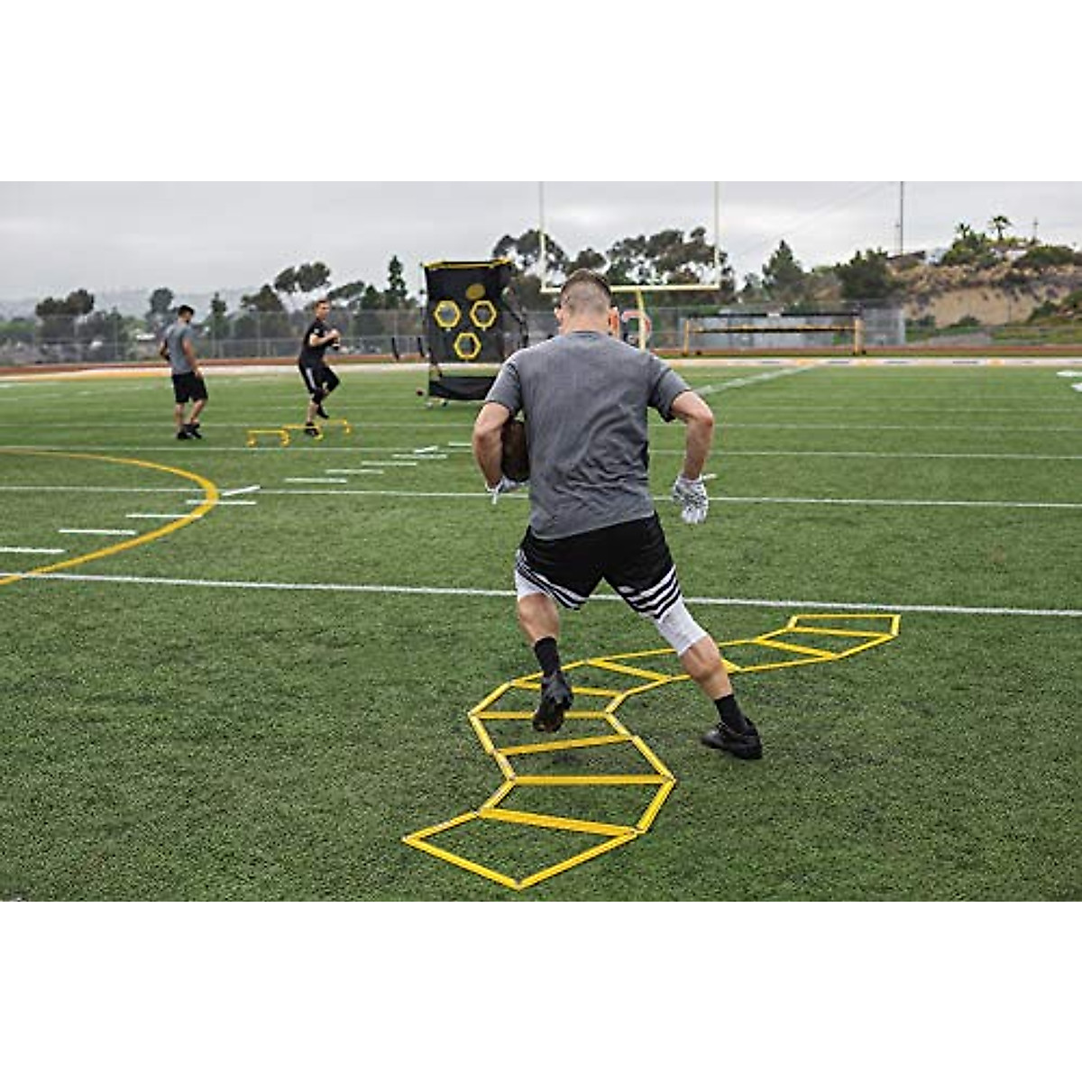SKLZ Agility Trainer Pro Trapezoid Agility Trainers for Multi-Directional Ladder Patterns